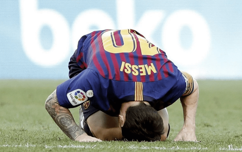 Messi: triste y shockeado - Toque Deportivo